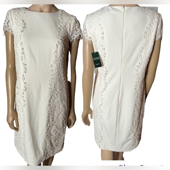 Lauren Ralph Lauren | Dresses | Nwt Lauren Ralph Lauren Vesna Ivory ...